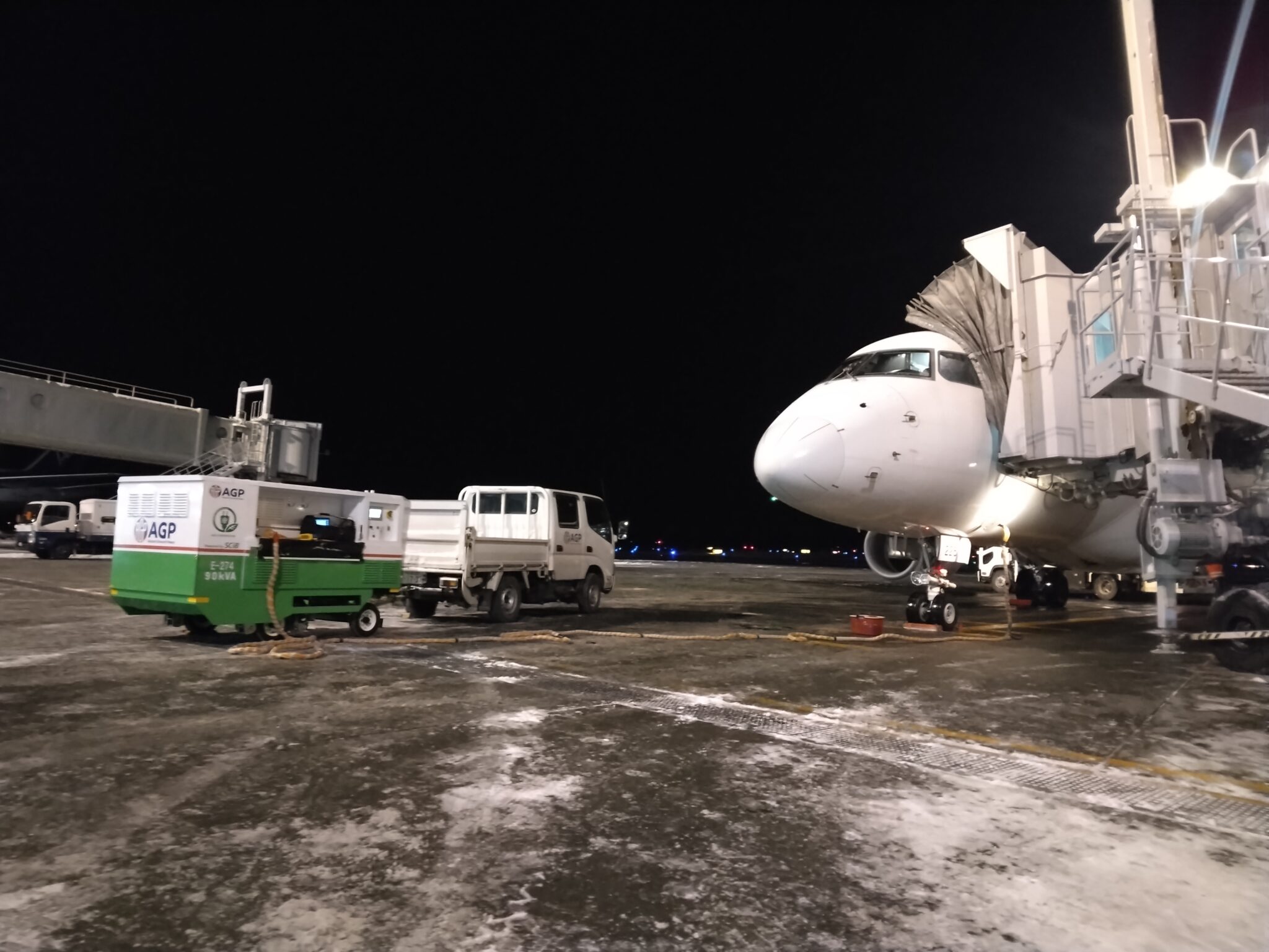バッテリー駆動式GPU冬期運用実証試験について - Airport Ground Power