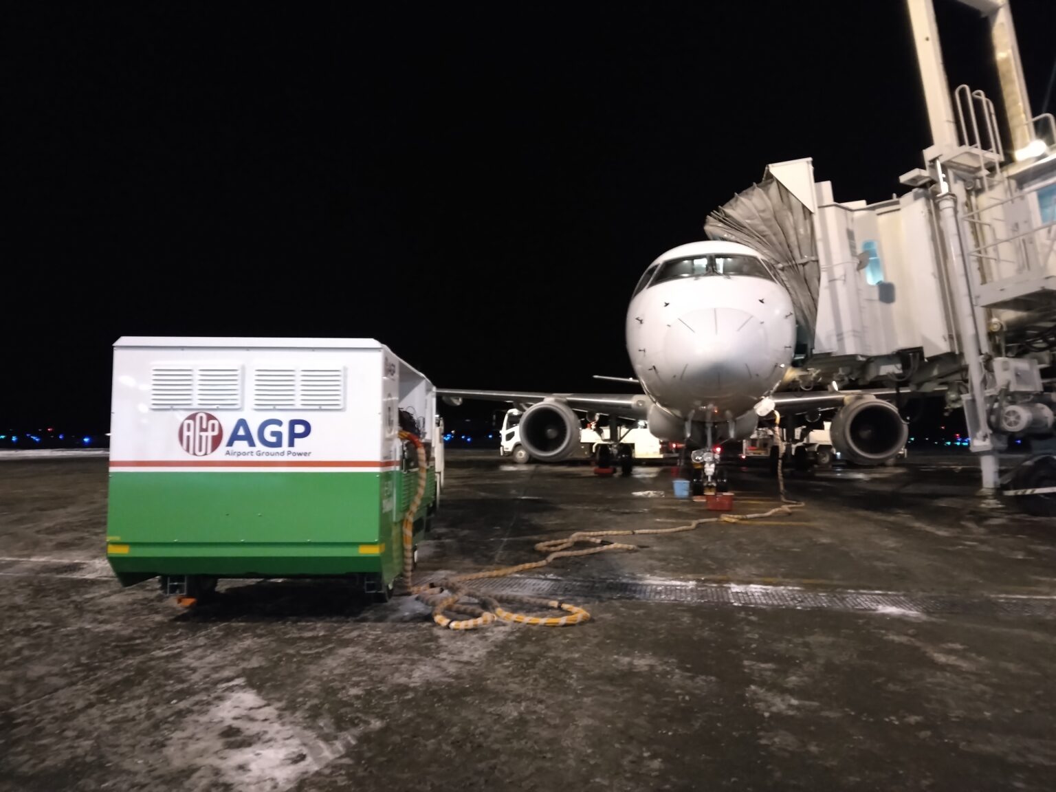 バッテリー駆動式GPU冬期運用実証試験について - Airport Ground Power